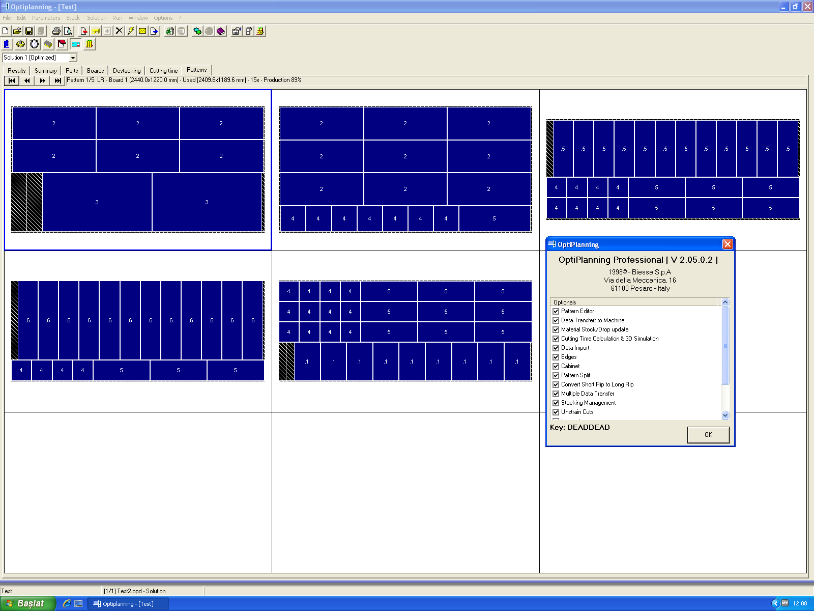 Selco Optiplanning 2.03 2.04 - 2.05 - 2.06 » VIP SOFTWARE